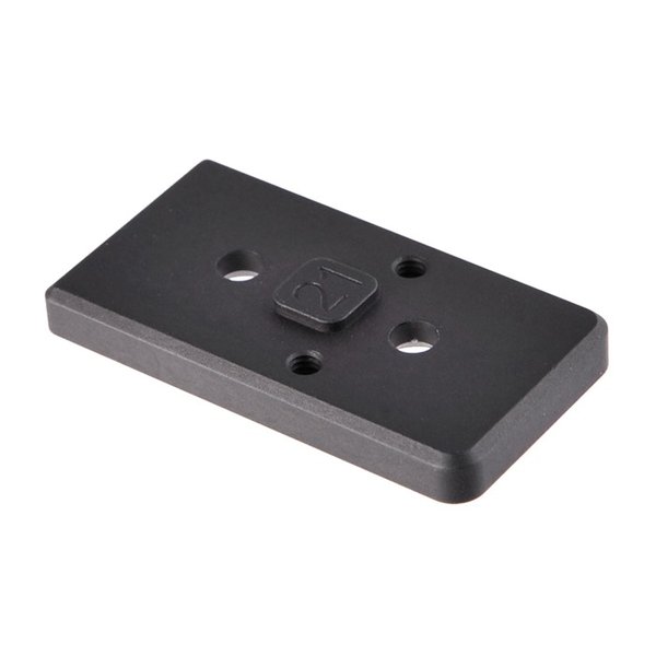 OPTIC ARISAKA DEFENSE OFFSET PLATE, TRIJICON RMRCC FOR 1.5" TO 1.8 ...