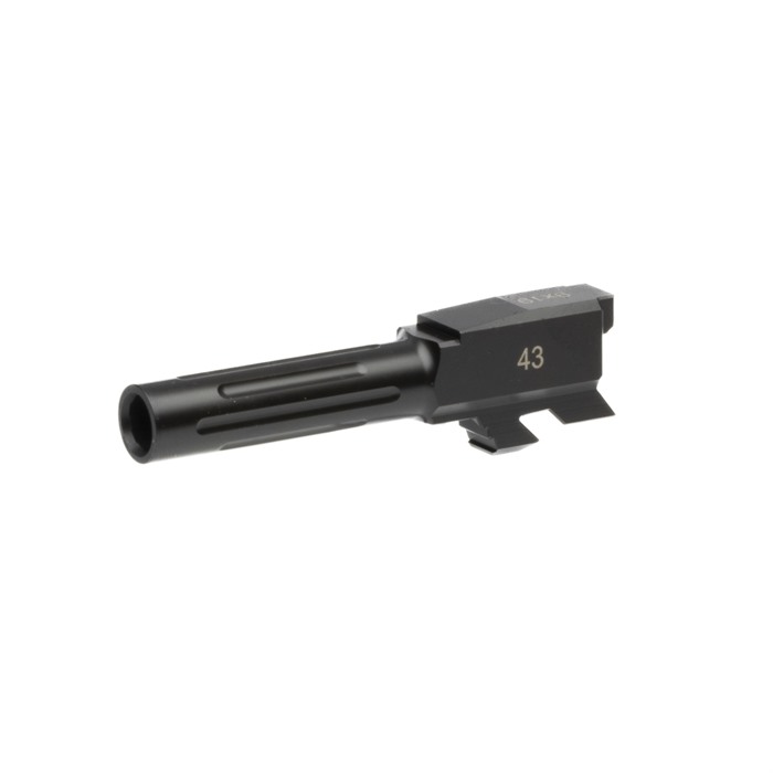 MATCH GRADE BARRELS FOR GLOCK® BROWNELLS BRN PISTOL FLUTED G43 9MM ...