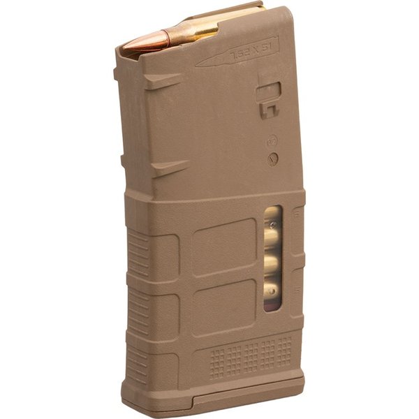 PMAG® GEN M3"! RIFLE MAGAZINE MAGPUL PMAG LR/SR G-M3 W/WINDOW 308 WIN ...