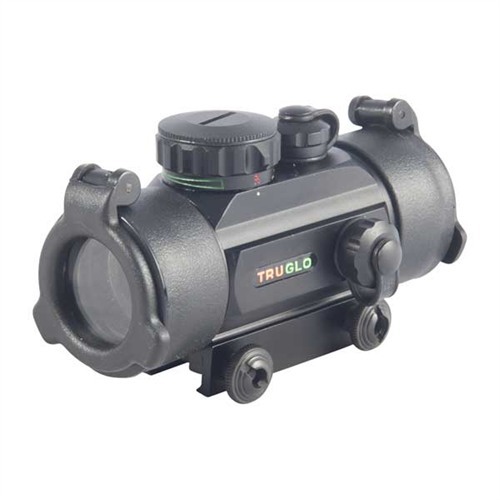 30mm SIGHTS TRUGLO DUAL COLOR 30 MM RED DOT SIGHT BLACK - Brownells UK