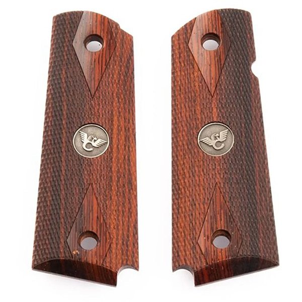 1911 EXOTIC WOOD WILSON COMBAT COCOBOLO GRIPS - Brownells UK