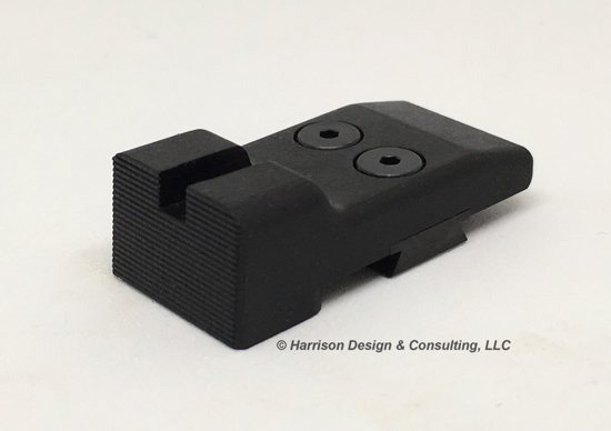 SR1911™ HARRISON DESIGN & CONSULTING REAR SIGHT FOR RUGER SR1911 FIXED ...